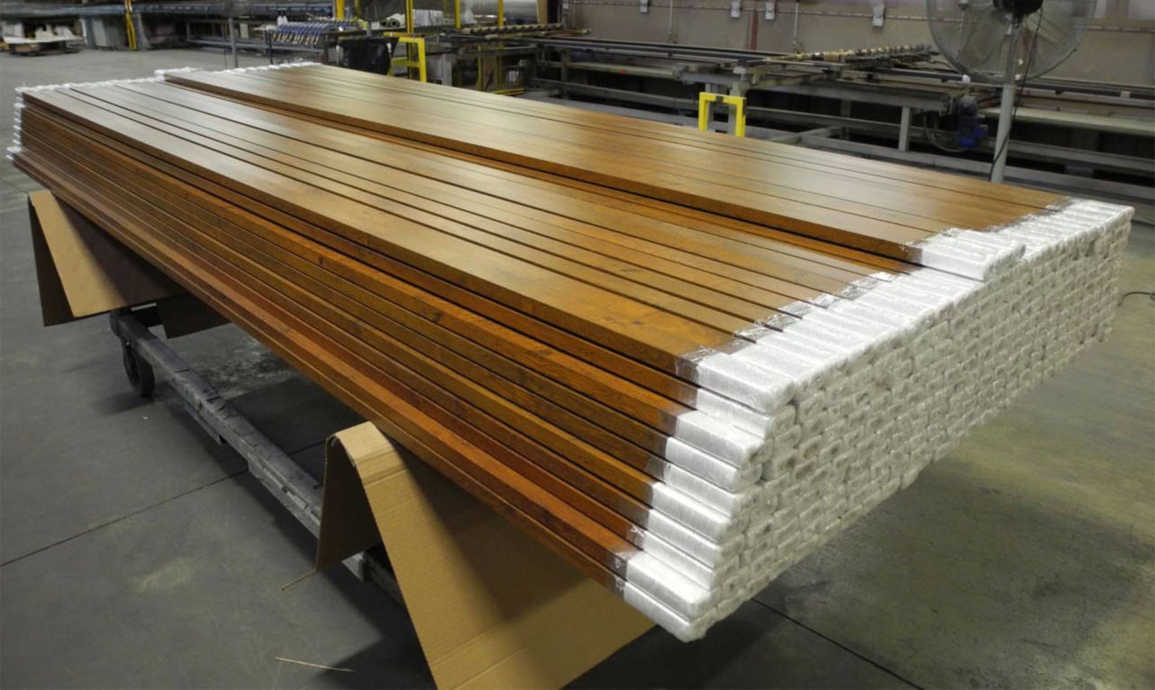 Wood Grain Powder Coating