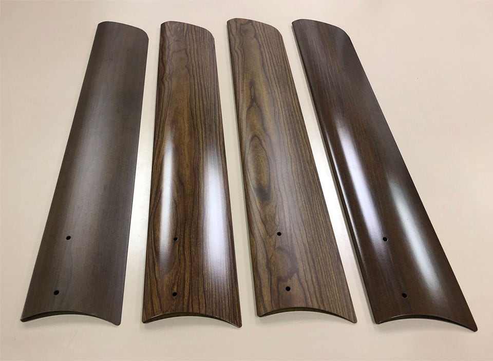Wood Grain Powder Coating